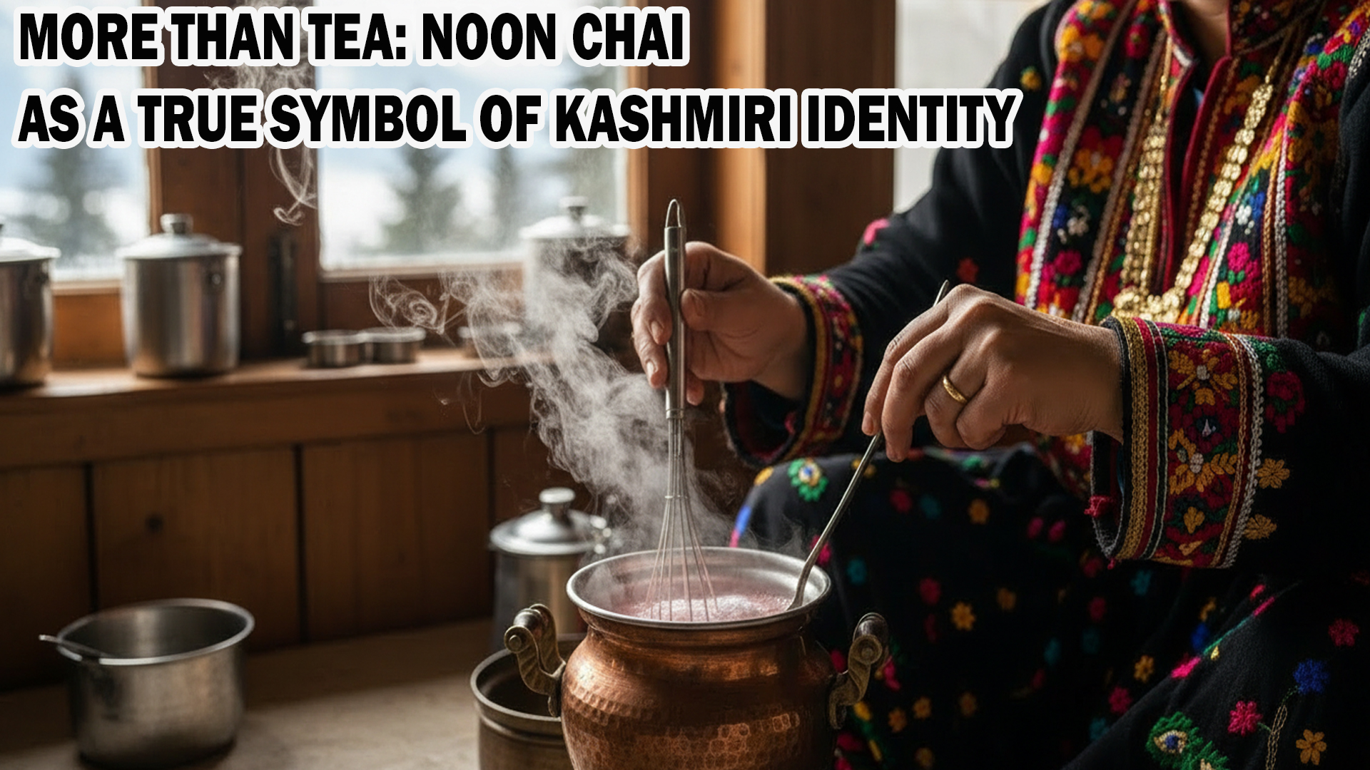 MORE THAN TEA: NOON CHAI AS A TRUE SYMBOL OF KASHMIRI IDENTITY ...